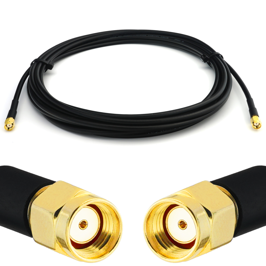 RP-SMA mâle vers RP-SMA mâle 30cm RG58/U câble coaxial | Acheter sur ...